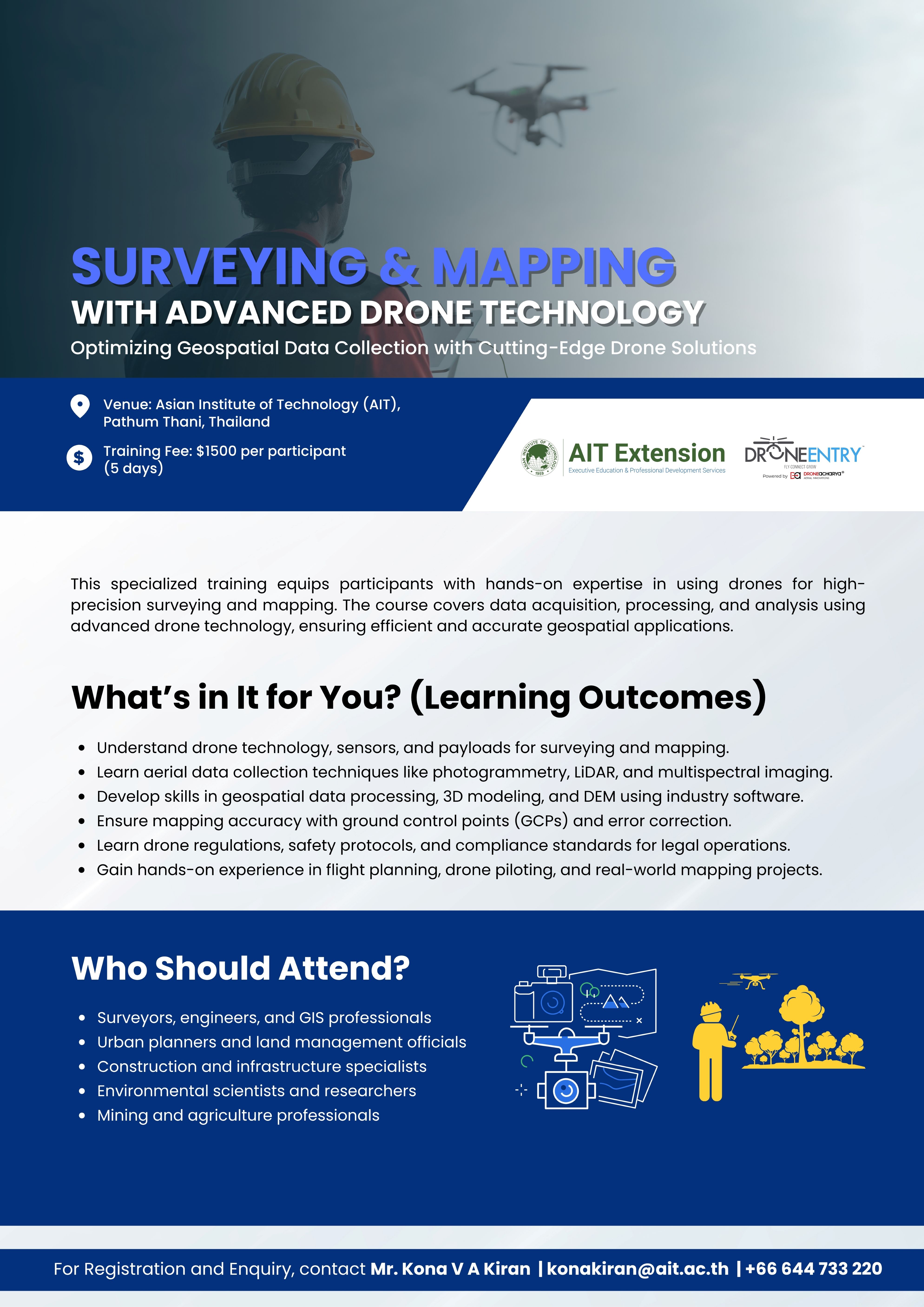 Surveying & Mapping with Advanced Drone Technology | AIT Extension